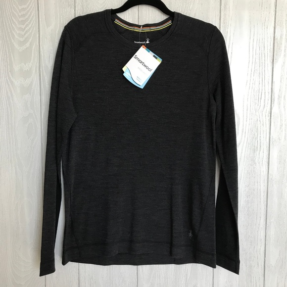 Smartwool | Tops | Smartwool Base Layer Crew Top Merino Wool 25 Nwt ...
